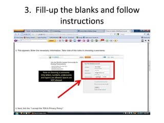 How to Create a Slideshare Account | PPT