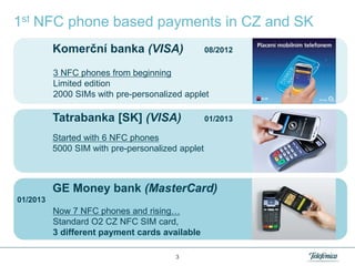 Smart Cards & Devices Forum 2013 - [NFC@Telefonica CZ] Near Future Cases | PPT