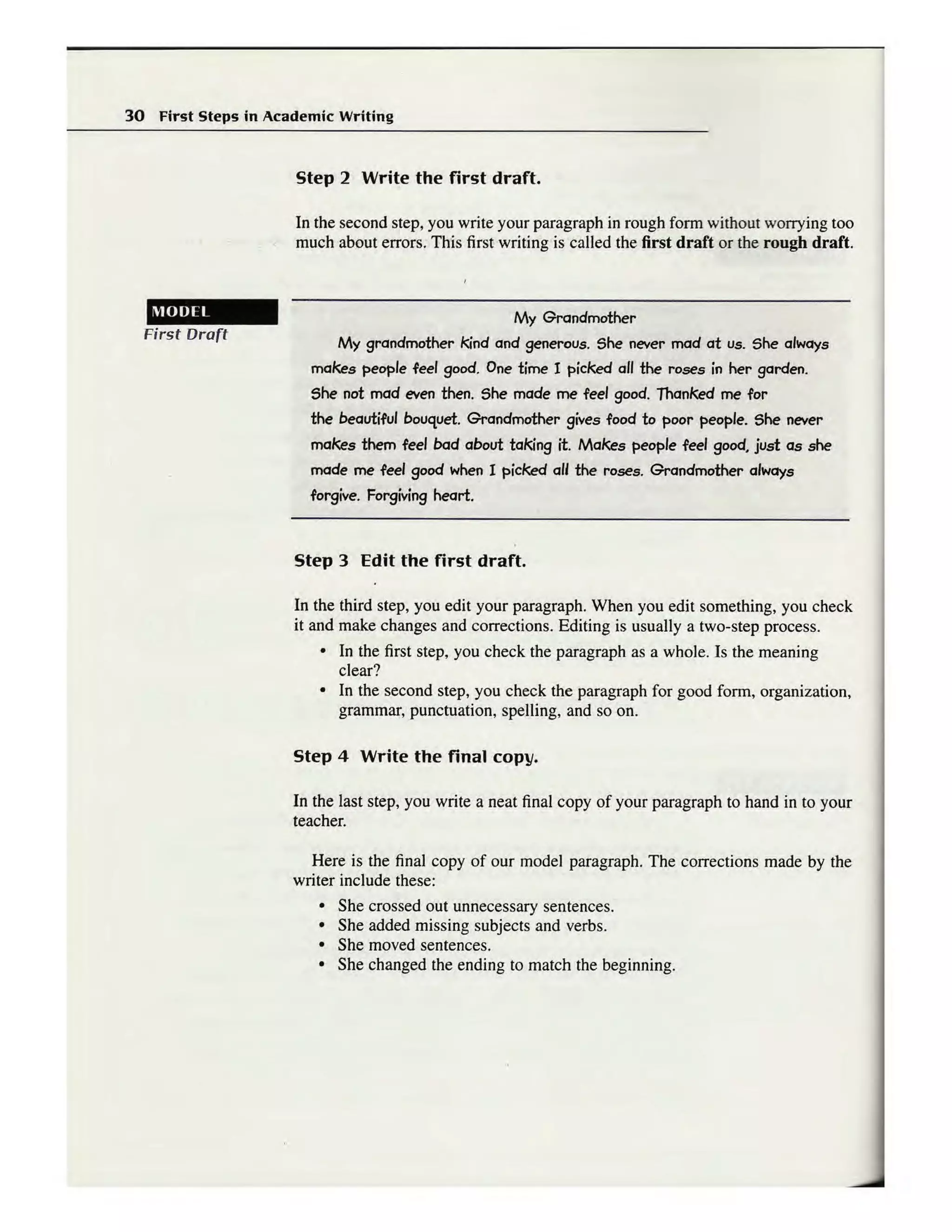 01 ann hogue first steps in academic writing. level 2 [2007] [a] | PDF