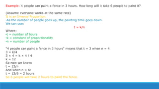 FS Maths Level 2 - April 1, 2023 (Ration, proportion). | PPT