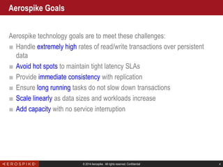 Aerospike Architecture | PPTX