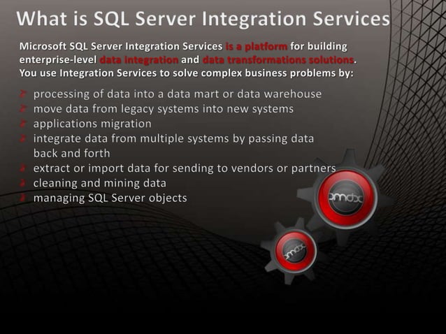 01 Architecture Of Integration Services | PPTX | Databases | Computer Software and Applications