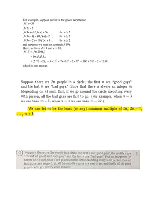 Recurrent problems: TOH, Pizza Cutting and Josephus Problems | PDF