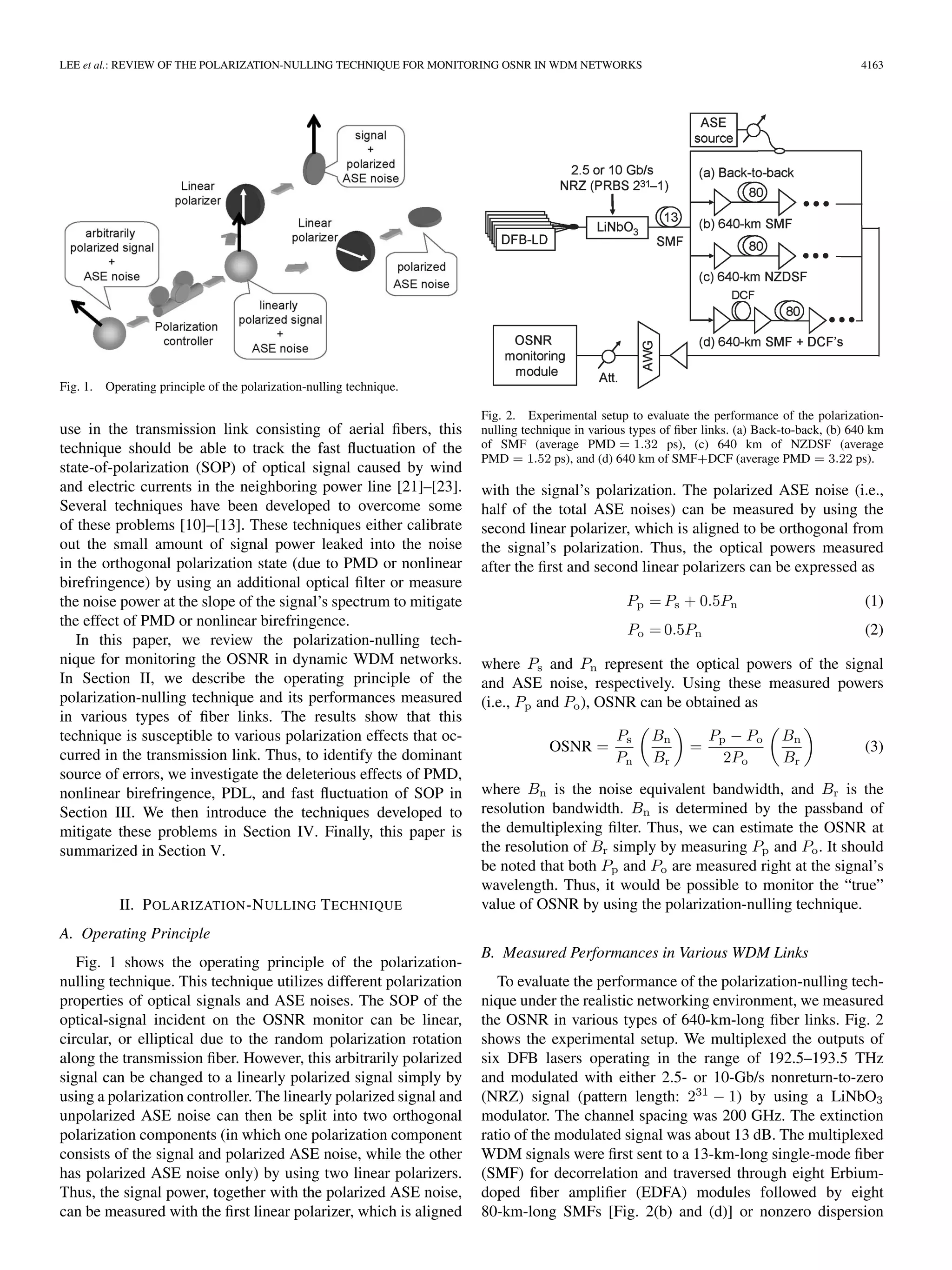 01 a review of the polarization nulling technique for monitoring optical-signal-to-noise ratio ...