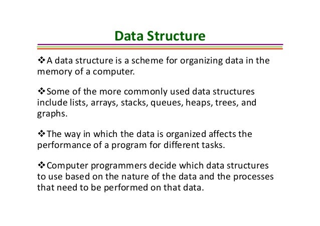 Introduction to Data Structure