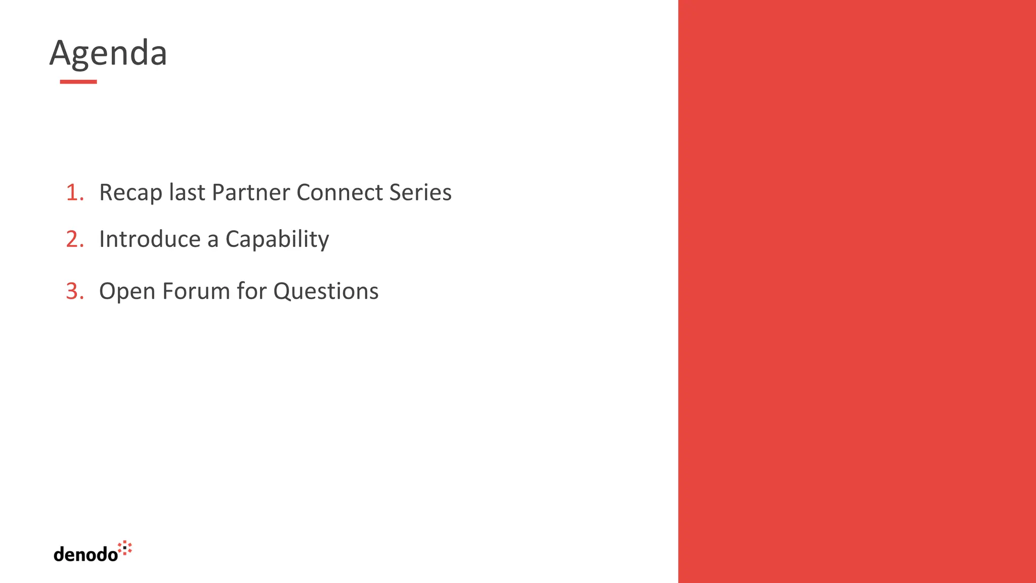 Denodo Partner Connect: Technical Webinar - Ask Me Anything | PPT