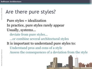 Software Architecture Course - Part III Taxonomies - Definitions | PPTX