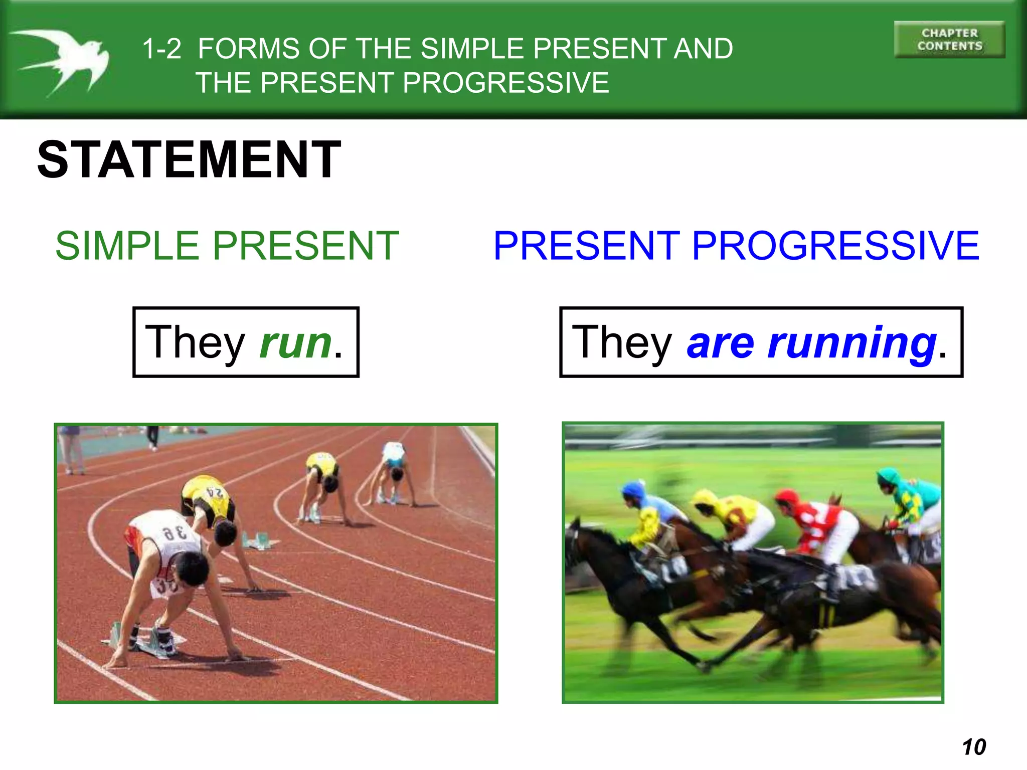 01 azar grammar present simple vs present continious | PPSX