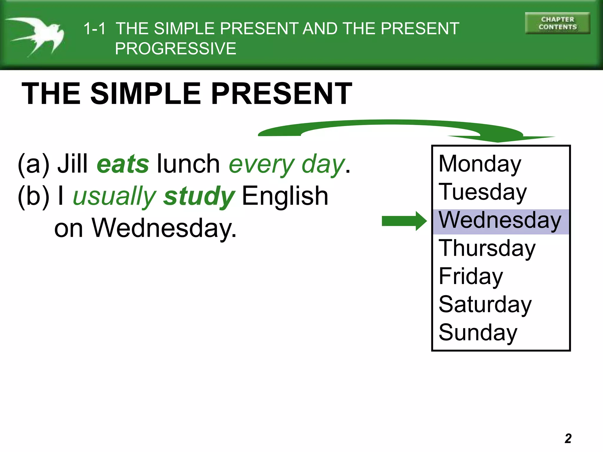 01 azar grammar present simple vs present continious | PPSX