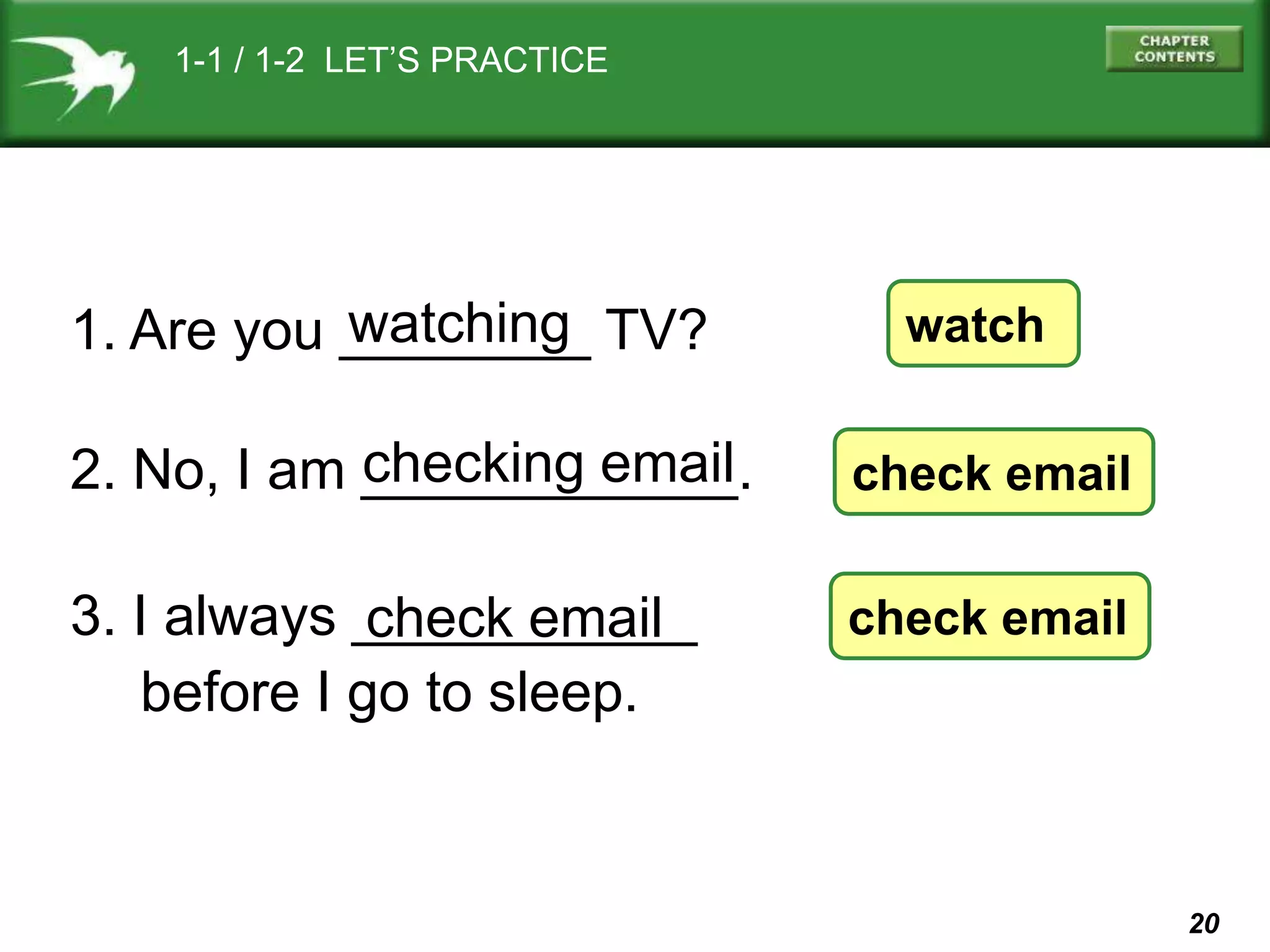 01 azar grammar present simple vs present continious | PPSX