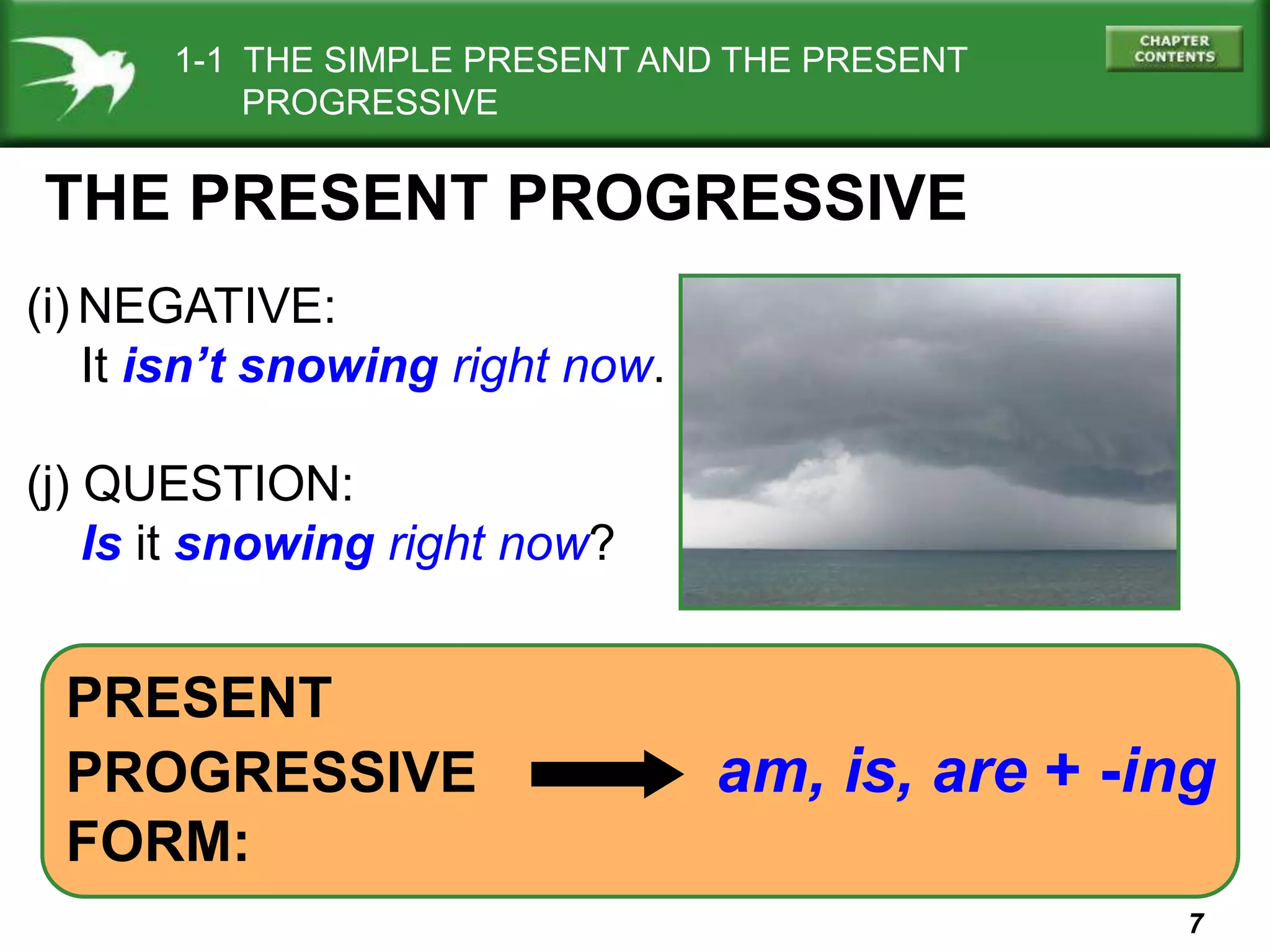01 azar grammar present simple vs present continious | PPSX