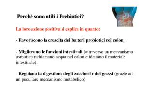 Prebiotici e probiotici | PDF