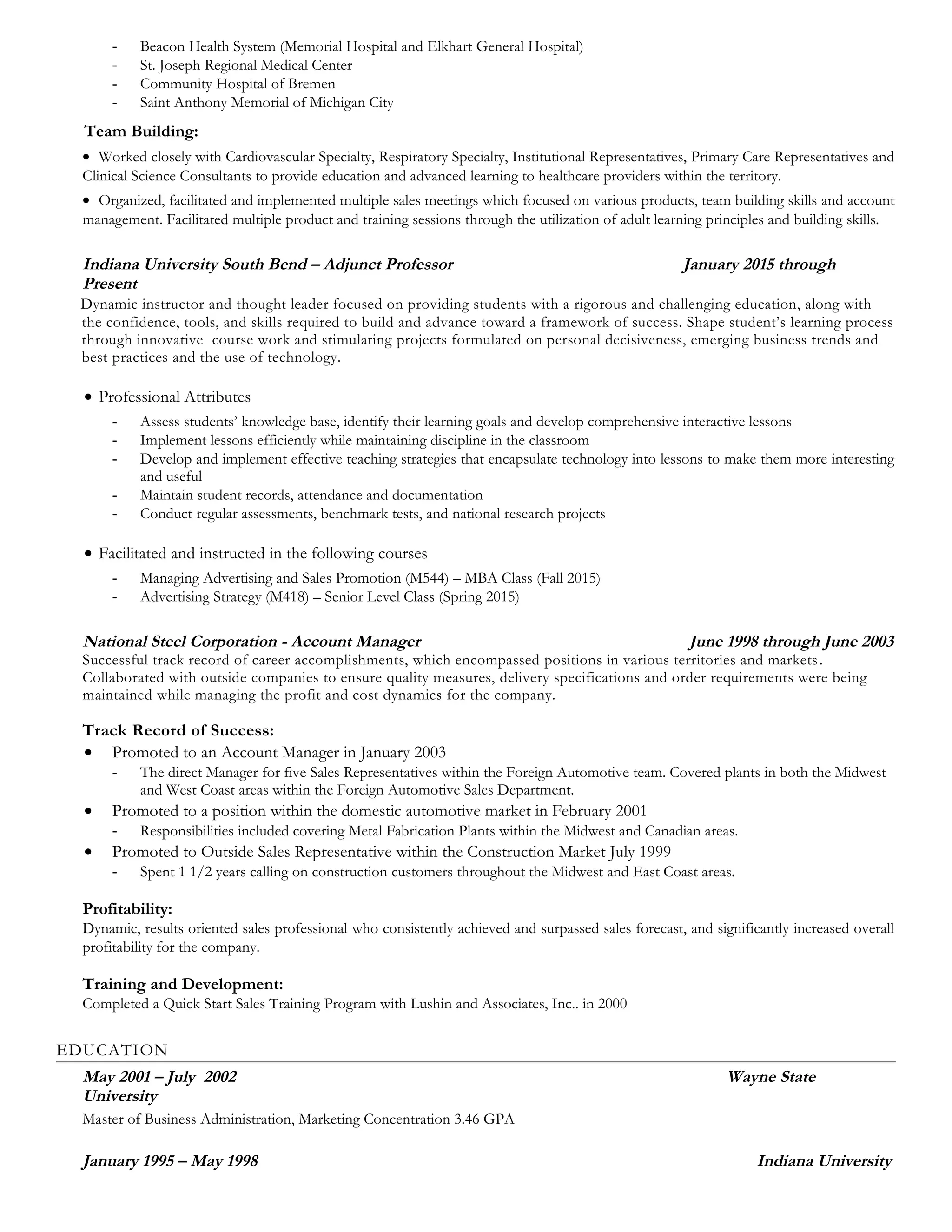 J Rowell Resume 3-2016 | PDF