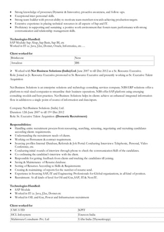 Jinson Resume | PDF