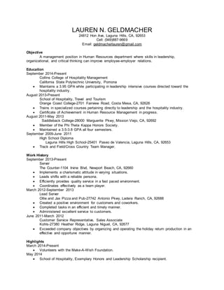 Resume Updated | DOCX