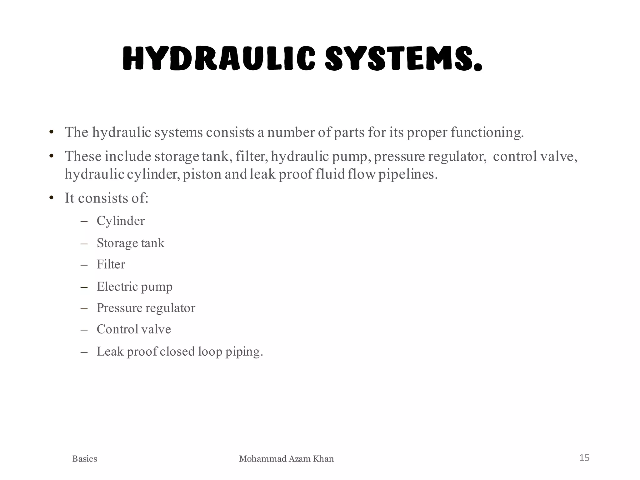 Basic Hydraulics | PDF