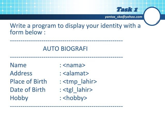 01 basic programming in c++ | PPT