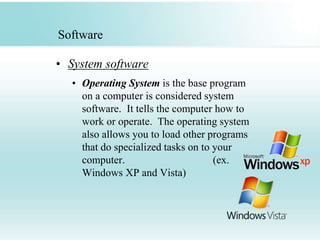 Computre Basics and Hardware | PPT | Operating Systems | Computer ...