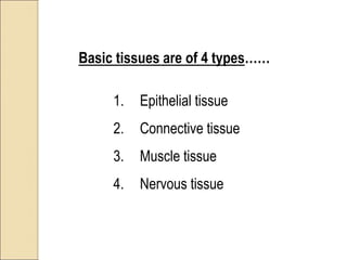 01 Basic tissue - epithelial tissue.ppsx