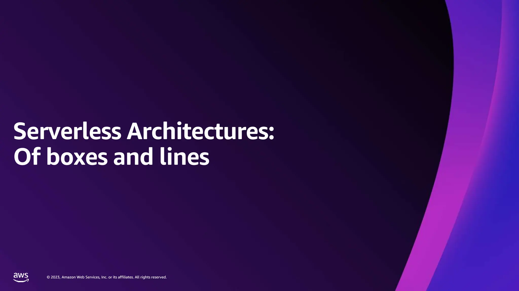 Keynote Gregor Hohpe - Serverless Architectures | PPTX