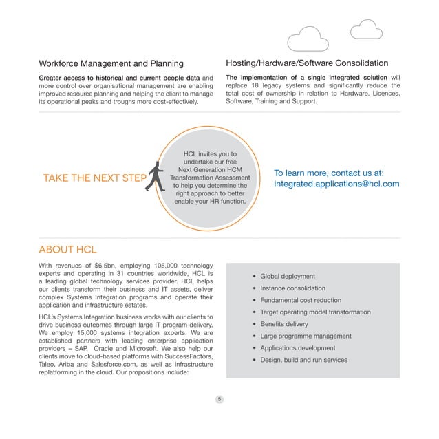 HCL HCM Brochure | PDF