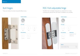 Selo Concealed Frame Doorsets | PDF
