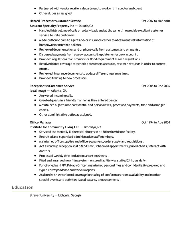 Crissy R. Butler Resume | PDF