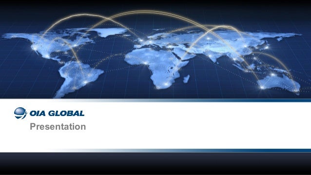 OIA Global Presentation - STD