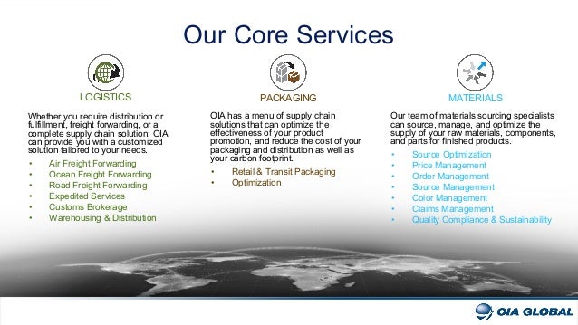 OIA Global Presentation - STD