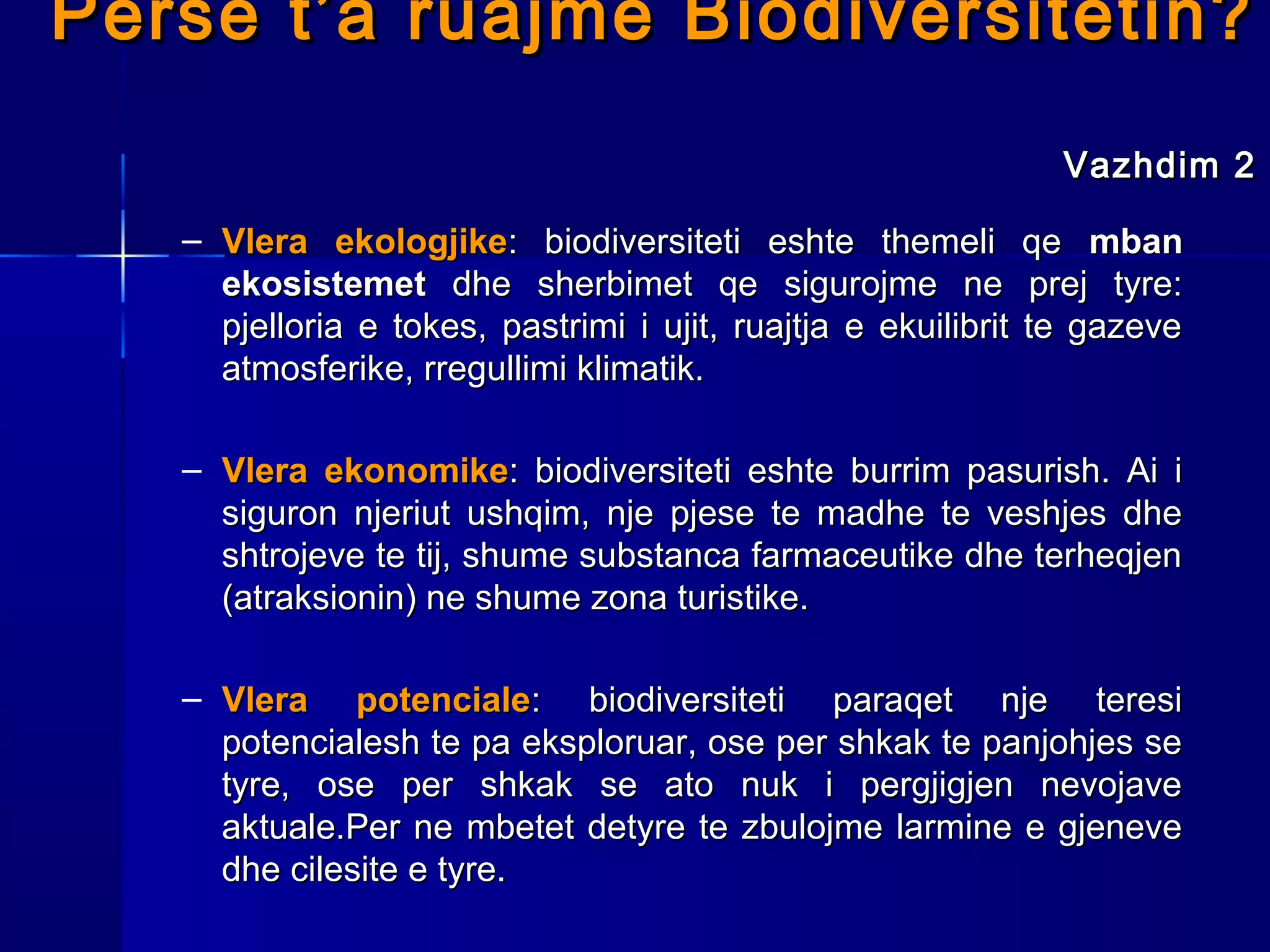 01 biodiversity and conservation biology | PPT