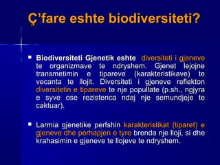 01 biodiversity and conservation biology | PPT
