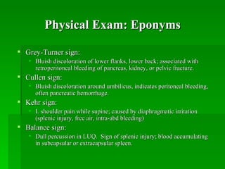 01 blunt abdominal trauma | PPT