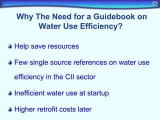 Commercial, Industrial, and Institutional Water Use Efficiency - East ...