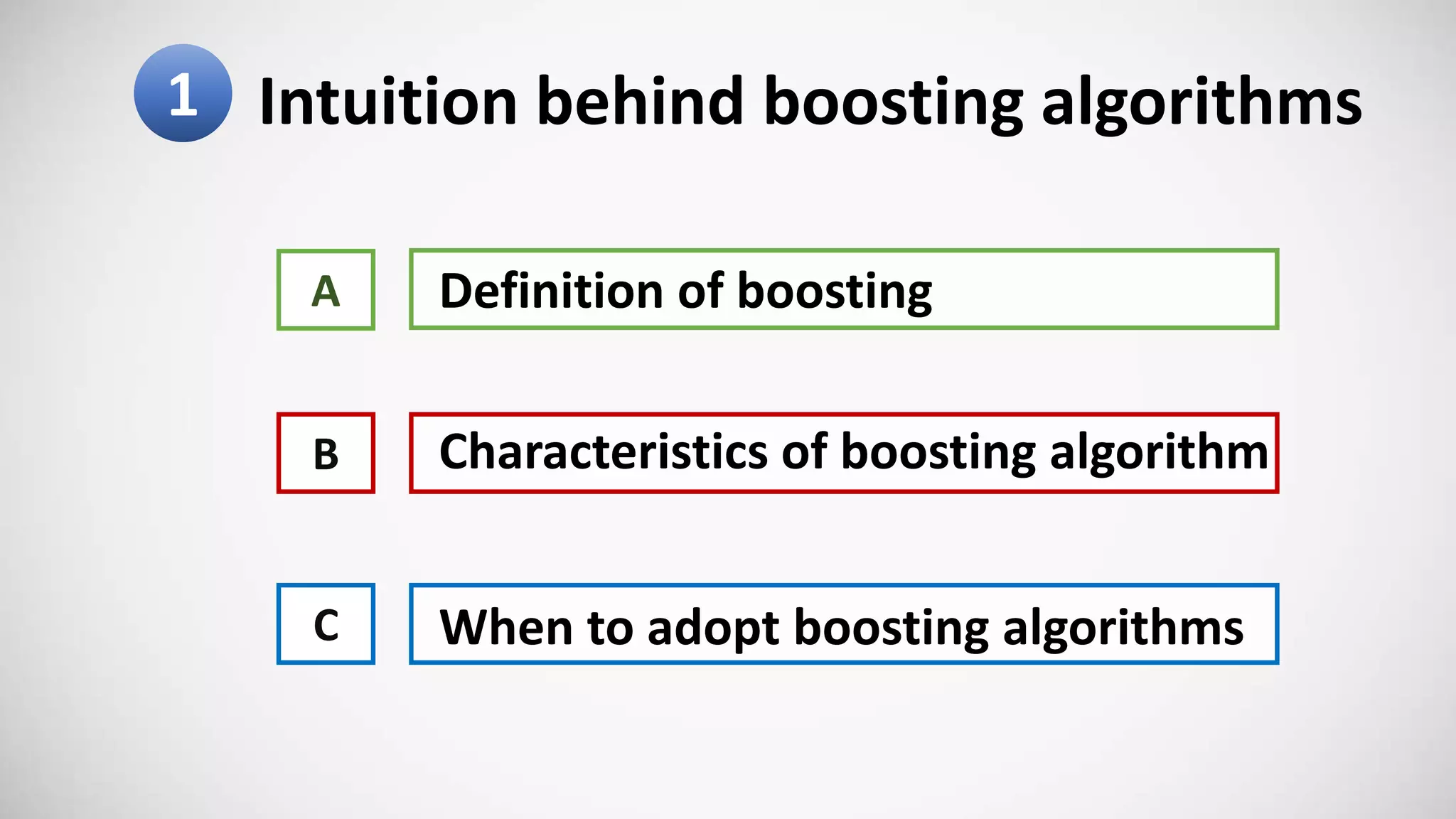 Boosting Approach to Solving Machine Learning Problems | PPTX