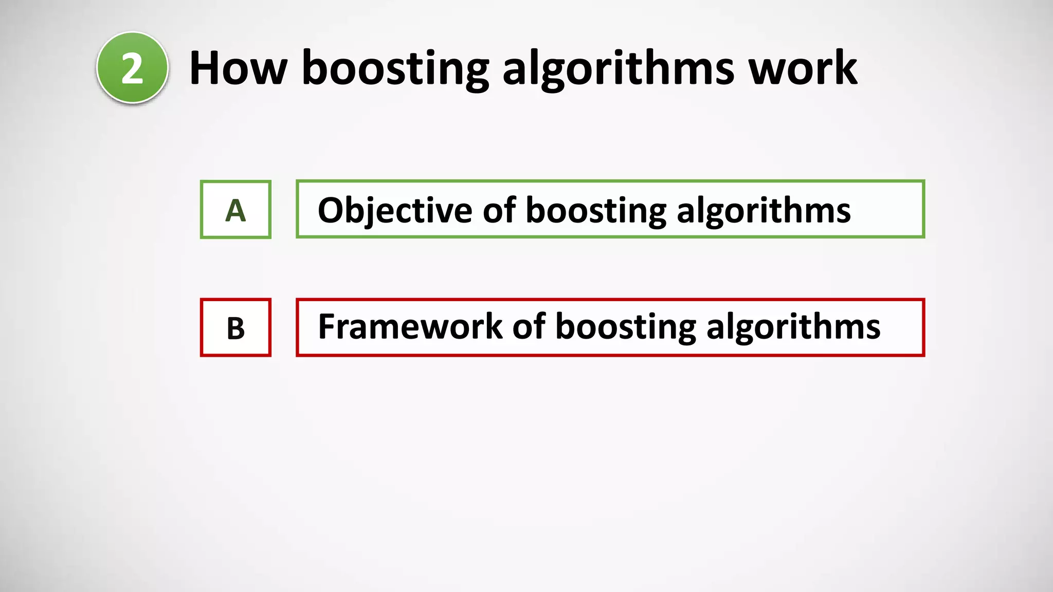 Boosting Approach to Solving Machine Learning Problems | PPTX