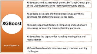 Boosting Approach to Solving Machine Learning Problems | PPTX