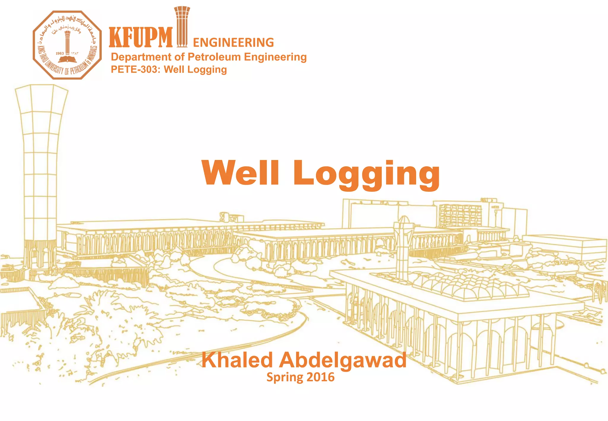 Well Logging: 01 borehole environment | PDF