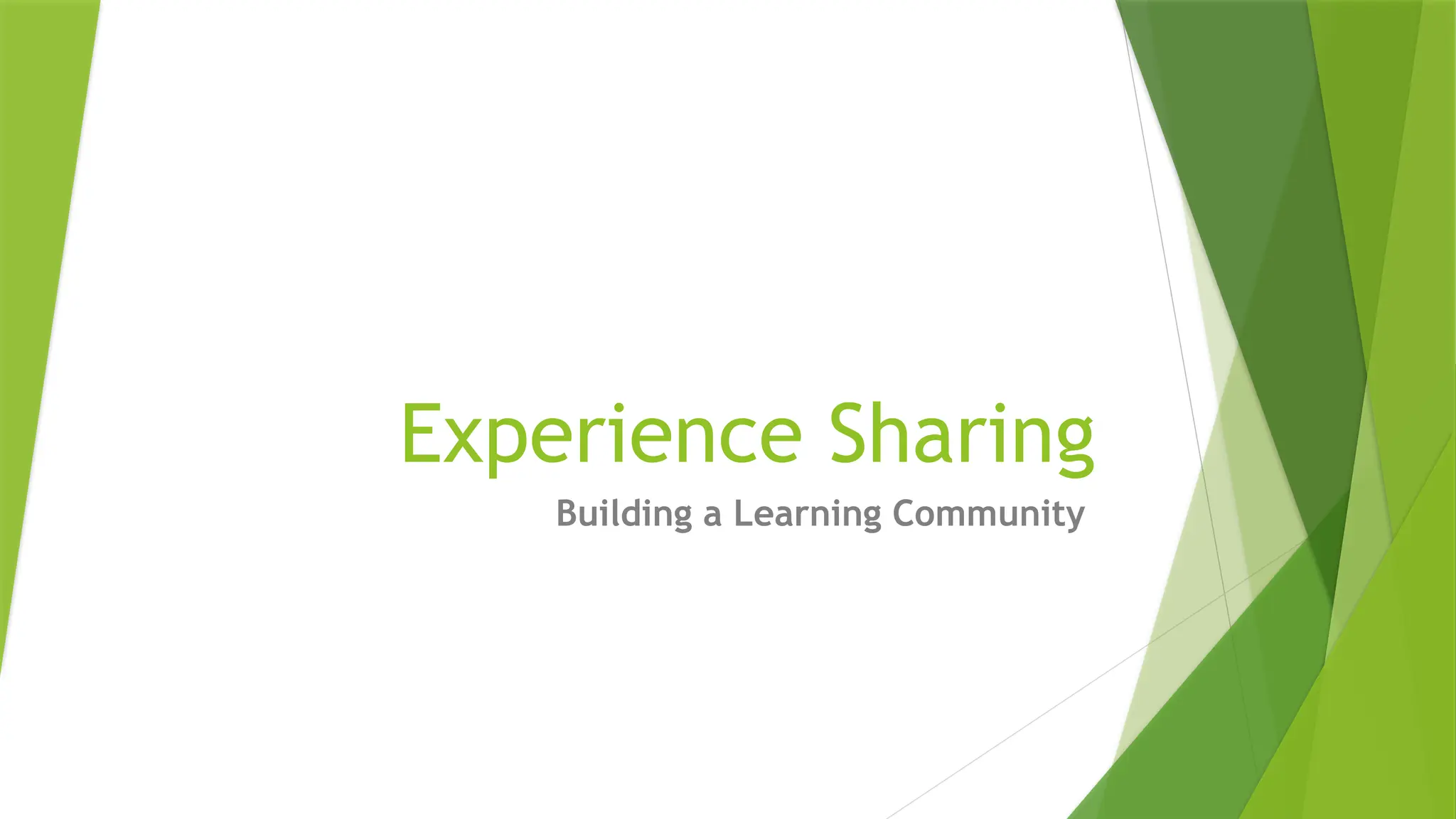 01 Breakout 1- Experience Sharing Template + NTD.pptx