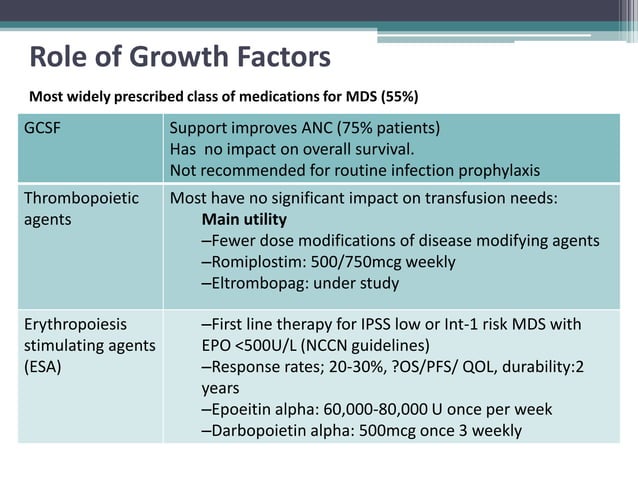 MDS Classification by Subhash Varma | PPTX | Blood Disorders | Diseases ...