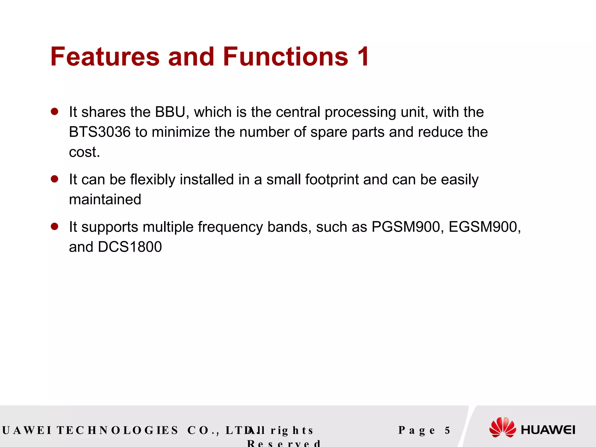 01 Bts3900 System Structure | PPT