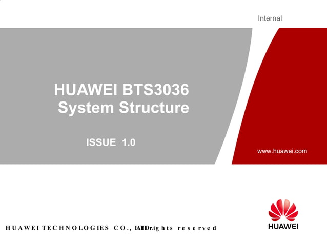 01 Bts3900 System Structure | PPT | Computer Peripherals | Computing