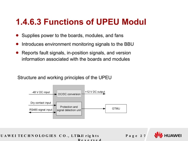01 Bts3900 System Structure | PPT | Computer Peripherals | Computing