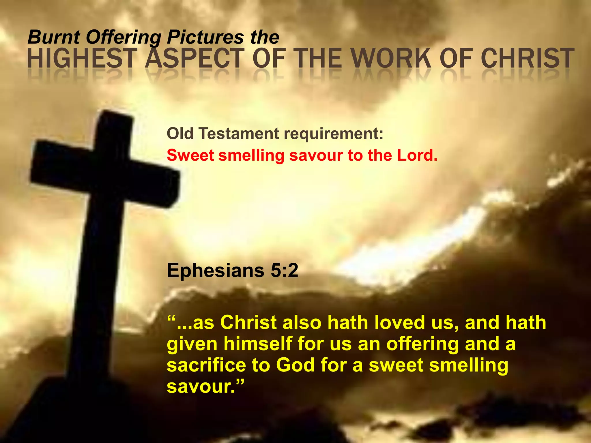 The Offerings - Burnt Offering | PPTX