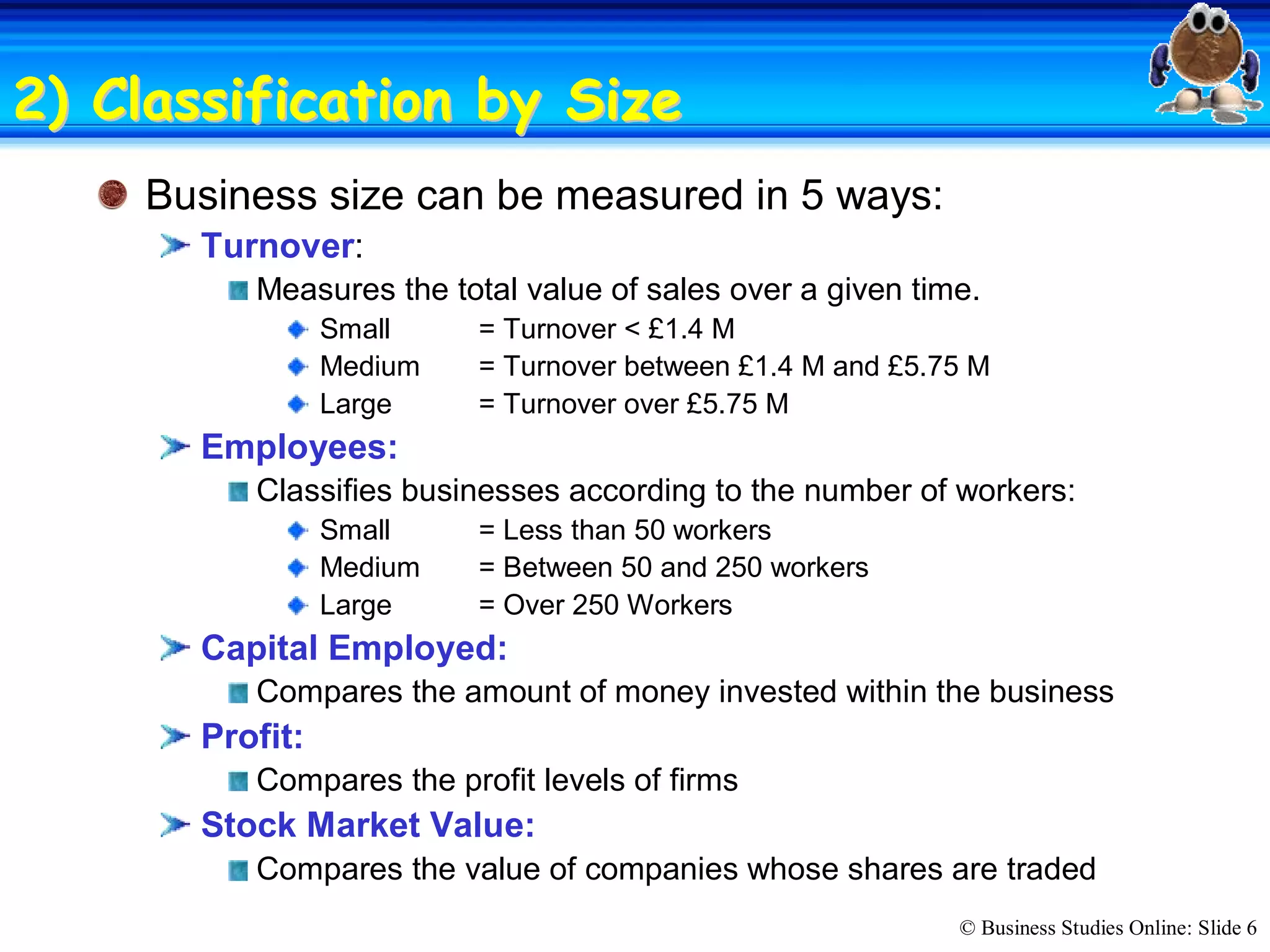 01 business classification | PDF | Business | Business and Finance