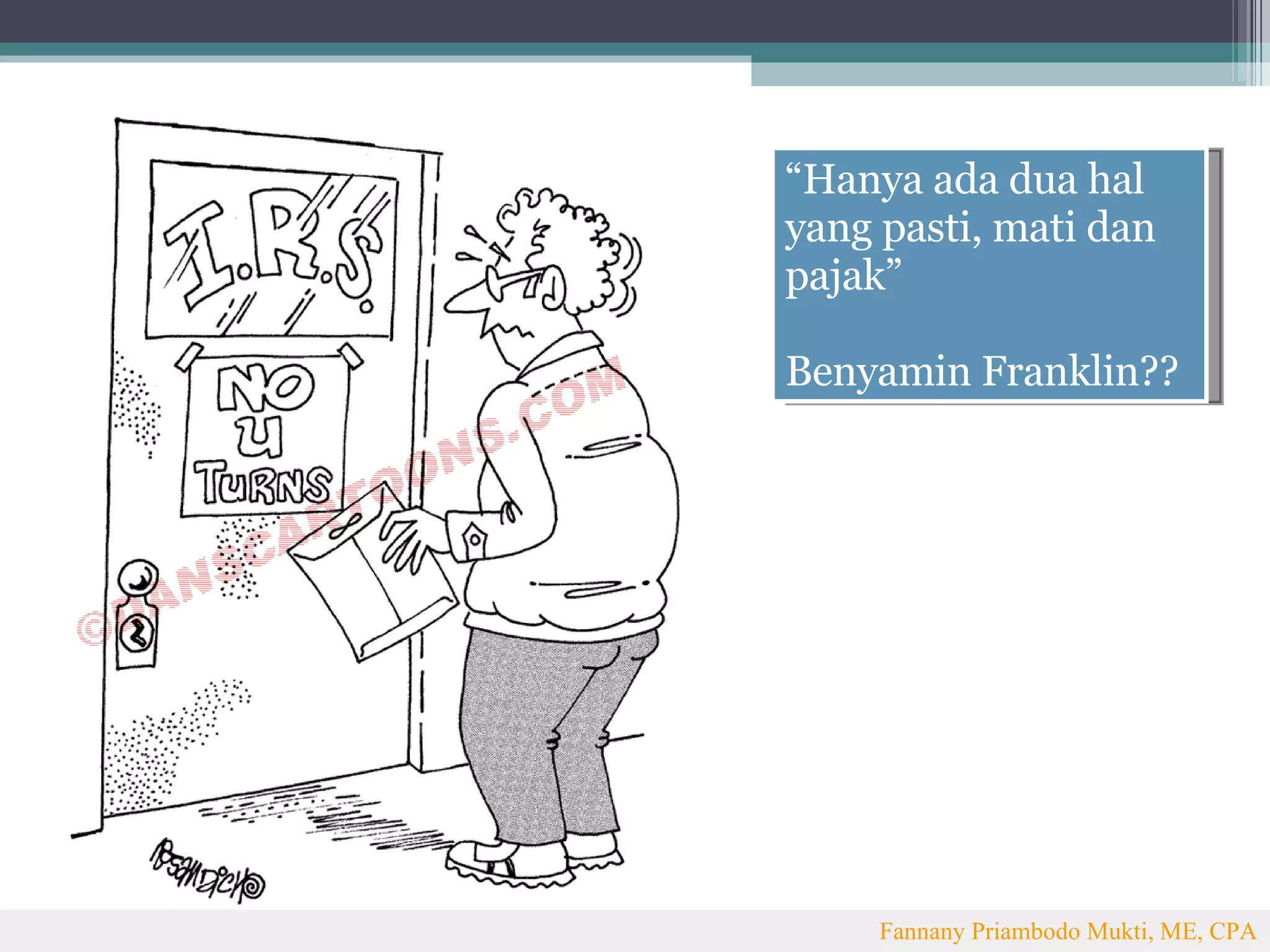 Dasar-dasar Perpajakan | PPS