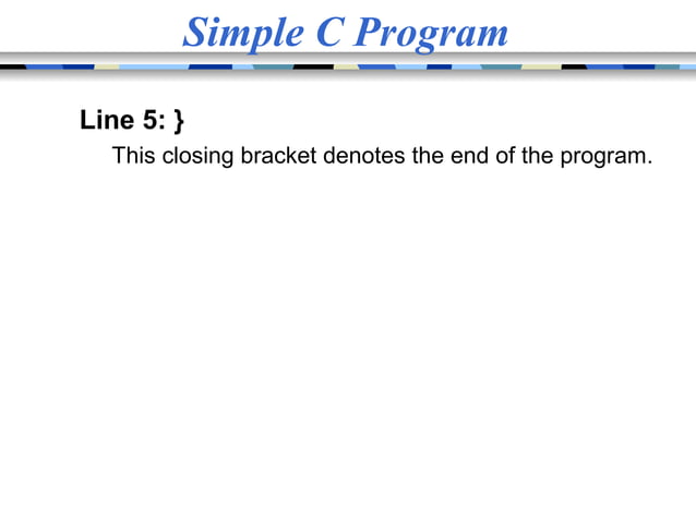 C PROGRAMMING | PPT | Programming Languages | Computing