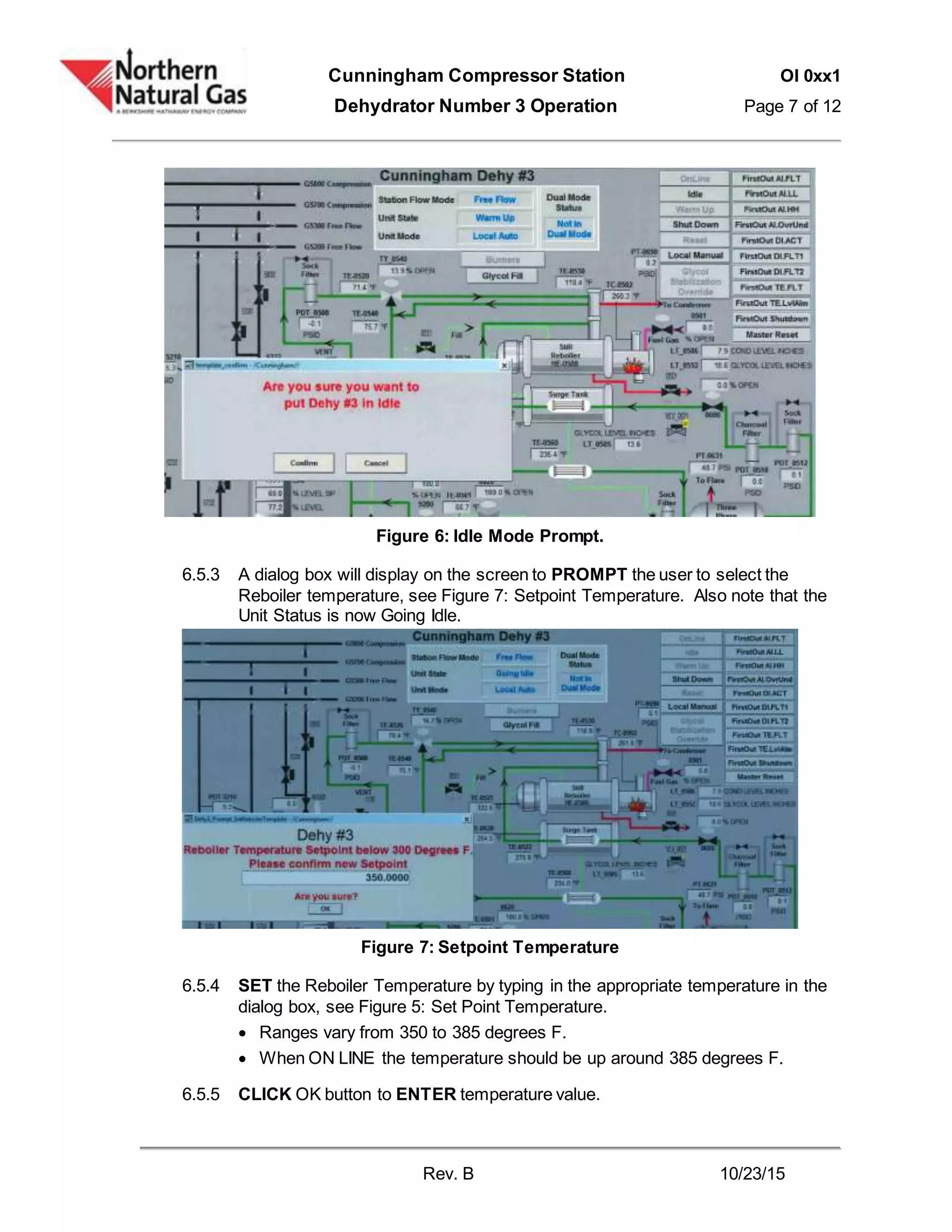 OI-0XX1 Cunningham Compressor Station Dehy 3 Operations | DOCX