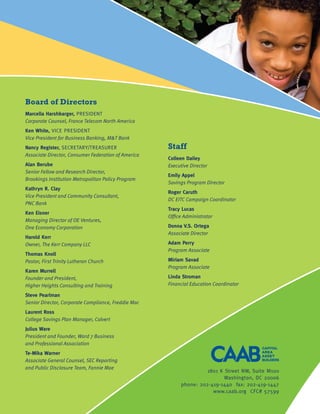 CAAB_AR08_finalweb | PDF | Financial Industry | Industries