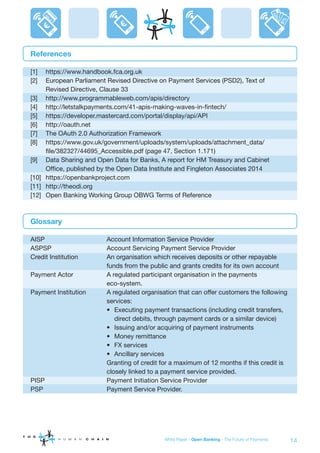 The Human Chain Open Banking - The Future of Payments White Paper V1.1 | PDF