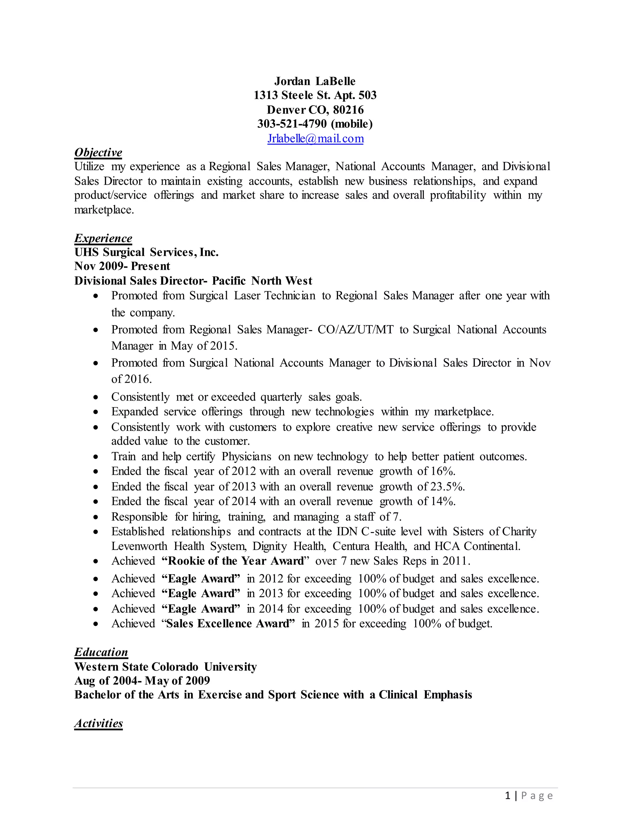 Jordan Resume1 | DOCX
